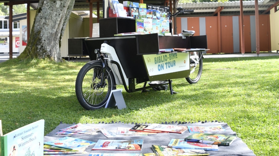 Sommerbuch-Tipps und Biblio-Bike on Tour | stadt.sg.ch